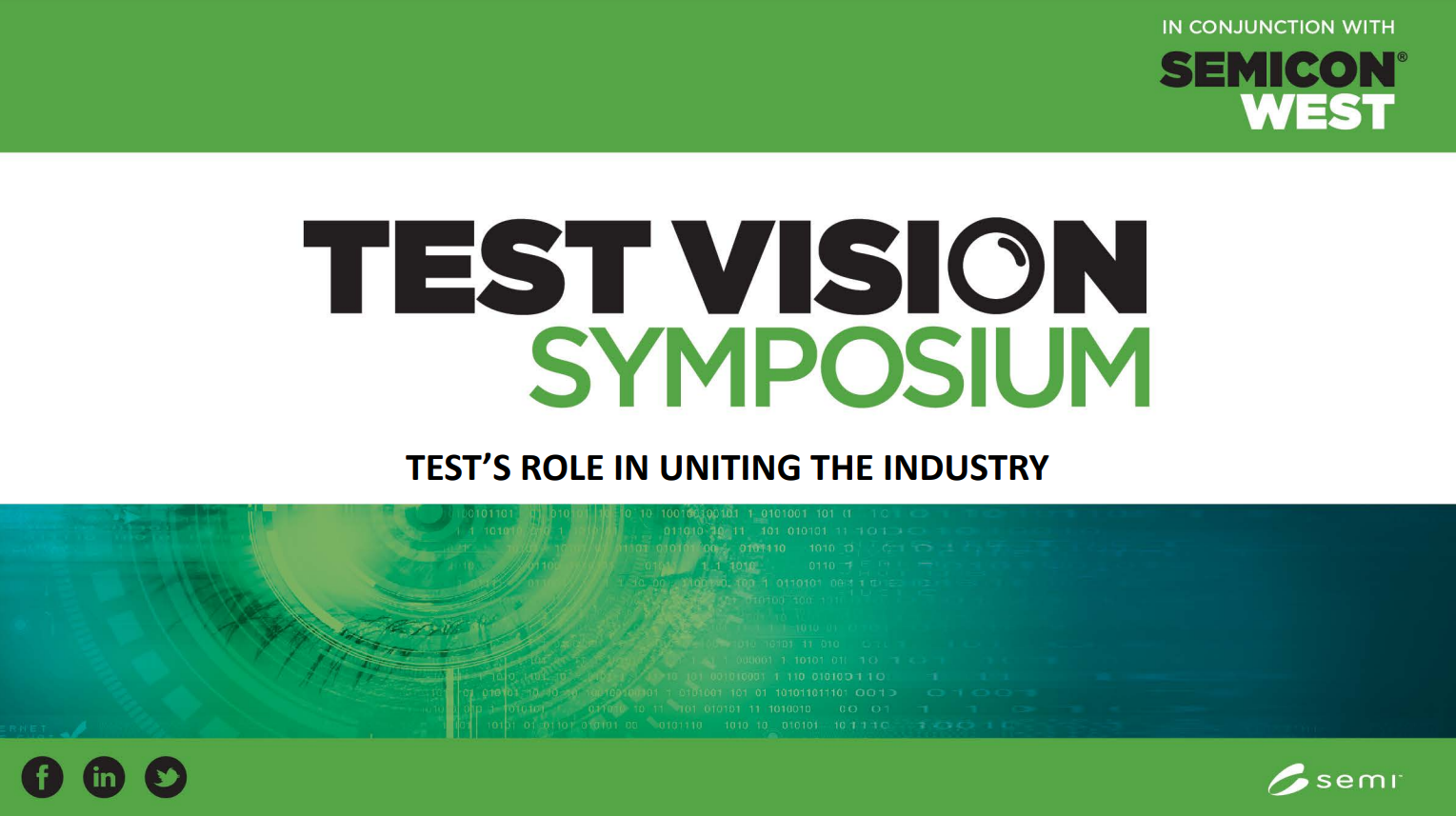 Test Vision Symposium Presentations Now Available