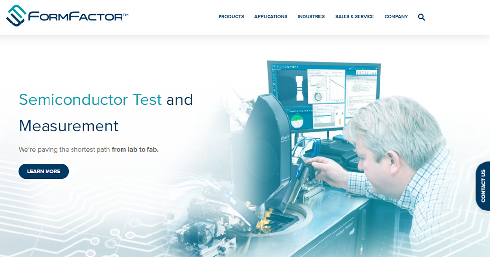 New Website – New Features | FormFactor, Inc.